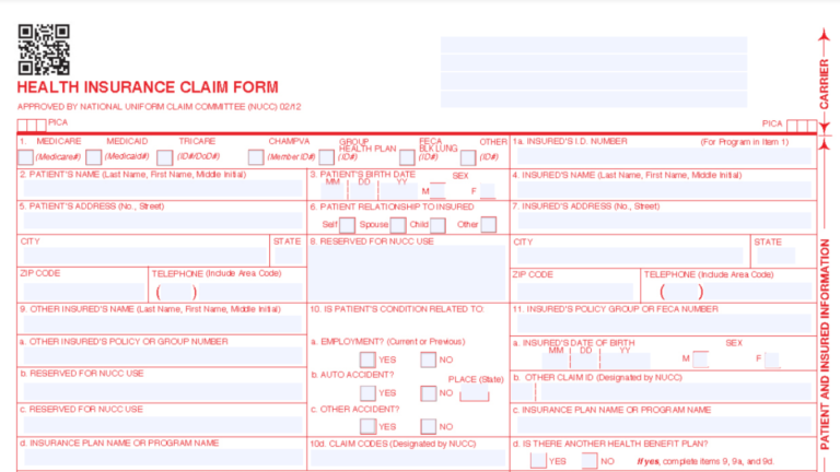 Essential Types of Medical Insurance Claim Forms for Billing